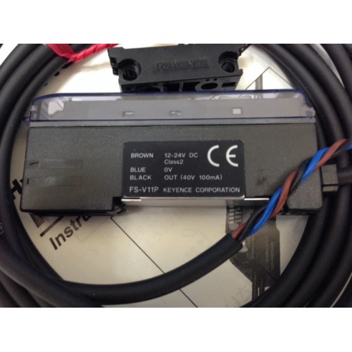 KEYENCE FS-V11P PHOTOELECTRIC FIBER OPTIC AMPLIFIER